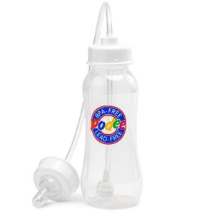 hands-free baby bottle - anti-colic self feeding baby bottle system 9 oz (1 pack - podee classic)