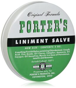 porter's liniment salve, 2 ounce