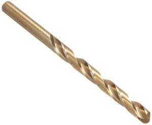 triumph twist drill co. 011516 1/4 diameter t1c cobalt steel drill, bronze oxide finish, 12-pack