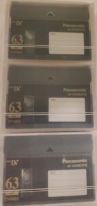 3 mini dv minidv video tape cassettes for canon elura 2