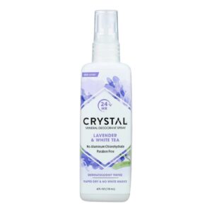 crystal essence lavender and white tea body spray - 4 oz - liquid