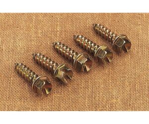 1250-0054 original gold ice screws - 7/16in l8