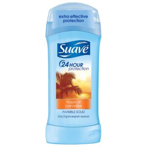 suave antiperspirant deodorant, tropical paradise 2.6 ounce (pack of 1)