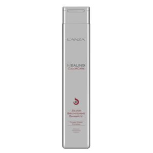 l'anza healing colorcare silver brightening shampoo, for silver, gray, white, blonde & highlighted hair, boosts shine and brightness while healing, controls unwanted warm tones (10.1 fl oz)