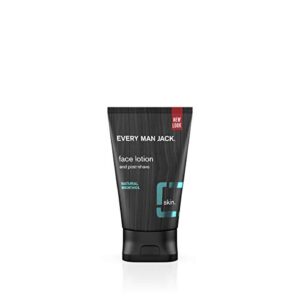 every man jack post shave face lotion, signature mint, 4.2 oz