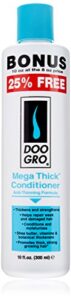 doo gro mega thick anti thinning conditioner, 10 ounce