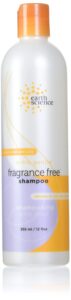 earth science fragrance free shampoo, 12-ounce bottles (pack of 3)