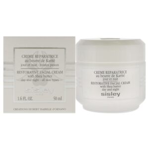 sisley botanical restorative facial cream with shea butter, 1.6-ounce jar (sisley-3473311218001)