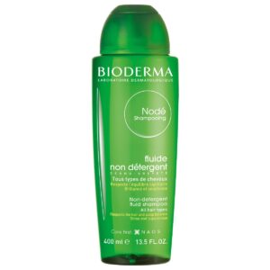 bioderma - nodé - fluid shampoo - respects the hair and scalp balance - brings shine and suppleness - shampoo for all hair types , 13.53 fl oz (pack of 1)