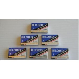 lord super stainless double edge razor blades - 30 ct