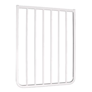 cardinal gates 21.75" extension for stairway special gate and auto lock gate, white