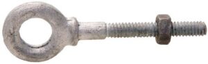 1/2-13 x 2" lg. shank, i.d.=1", cap.=2,200 lbs, eyebolt, partially th'd. shank, shoulder (1 each)