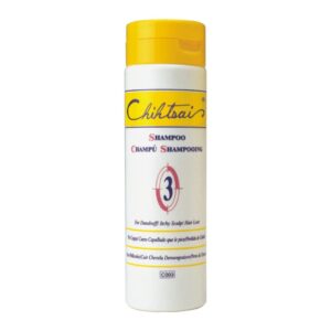 chihtsai no.3 shampoo for hair loss (8.3oz/250ml) - eliminate dandruff & flakes, smooths itchy scalp