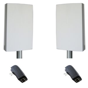 the ez-bridge-lite ezbr-0214+ high power outdoor wireless point to point system