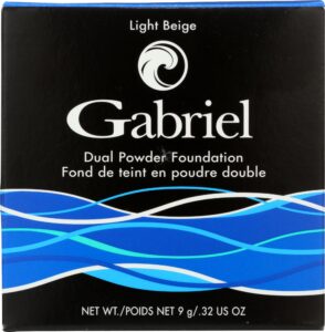 gabriel cosmetics, foundation light beige, 0.32 ounce