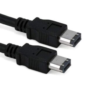 firewire cable 6 pin to 6 pin length 6 ft