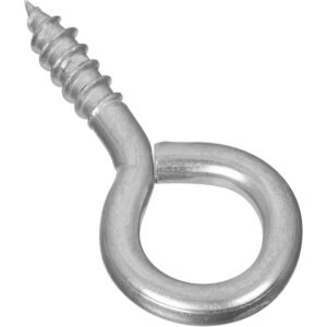 national hardware n119-222 v2014 screw eyes in zinc plated, 4 pack