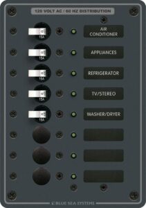 blue sea 8059 ac 8 position toggle circuit breaker panel