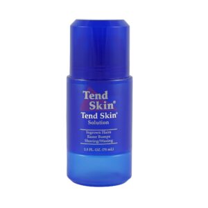 tend skin refillable ingrown hair rollon for women & men, 2.5 ounce