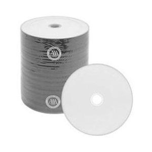 spin-x 500 52x cd-r 80min 700mb white thermal hub printable