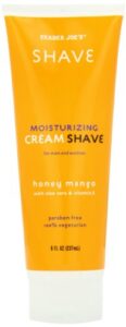 trader joe's moisturizing cream shave honey mango, 8 fl. oz.