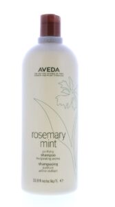 aveda shampoo bottles, rosemary mint 33.8 fl oz