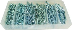 l.h. dottie 632ps machine screw kit, round head, 6-32 tpi by 1/2-inch to 2-inch length