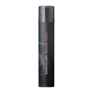 sebastian mousse forte, strong-hold mousse for professional hair styling, 7 oz