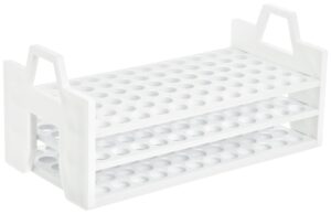 sp bel-art stack rack test tube rack; for 10-13mm tubes, 72 places, polypropylene (f18860-1013)