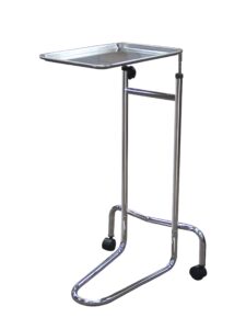 drive medical 13045 mayo instrument stand, double post