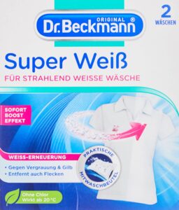 dr. beckmann super weiÃŸ + fleckentferner 2 x 40 g