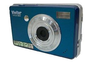 vivicam x024 10.1 megapixel compact camera - turquoise