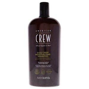 american crew daily moisturizing shampoo, 33.8 ounce