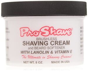 pro-shave shaving cream, 8 ounce