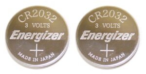 energizer cr2032 lithium battery 3v coin cell (value pack of 2)