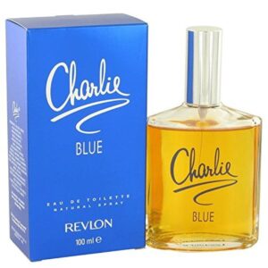 revlon charlie blue for women 3.4 oz eau de toilette spray