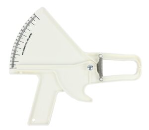 baseline 12-1125 economy plastic skinfold caliper, slim, guide style