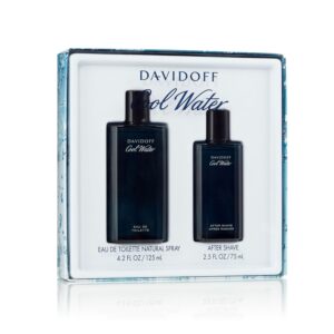 cool water by davidoff for men edt spray 4.2 oz & aftershave 2.5 oz