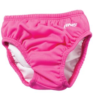 finis reusable swim diaper for babies, medium, upf 50+ for uv protection, polyester, disposable alternative