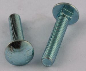 3/8-16 x 3-1/4 carriage bolt unc steel zinc 50 pack