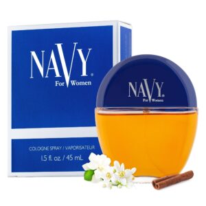 dana navy cologne spray for women, 1.5 ounce