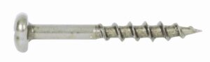 general tools phillips square drive pan head #8497, self-tapping pocket hole screws, 1-1/4 inch, 100-pack, coarse thread