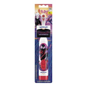 arm & hammer kid’s spinbrush spiderman powered toothbrush, 1 count