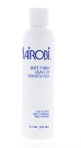 nairobi soft finsh leave-in conditioner, 8 ounce