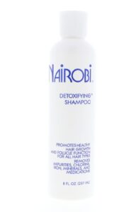 detoxifying shampoo by nairobi for unisex, 8 ounce