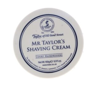 taylor of old bond street mr. taylor's shaving cream jar