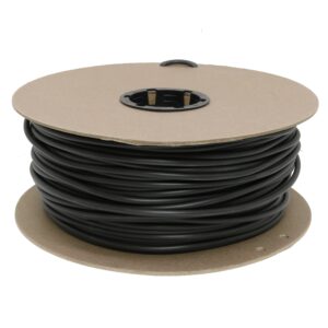 drip depot vinyl tubing - size : 1/4" (0.170" x 0.250") - length : 500' - color : black