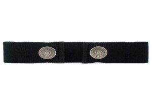 dapper snapper baby & toddler adjustable belt (black)