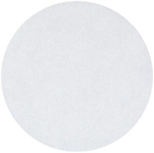 whatman 10312611 quantitative filter paper circles, 2 micron, grade 602h, 125mm diameter (pack of 100)