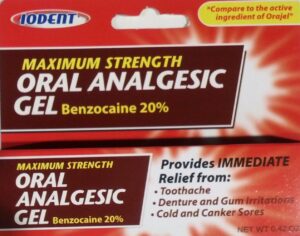 iodent oral analgesic gel 0.42 oz